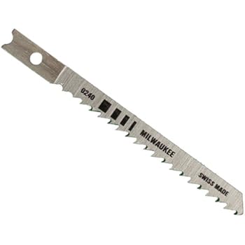 Milwaukee Electric Tool 48-42-0240 Multi-Purpose Jig Saw Blade, 3-1/8 ...