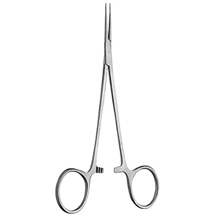 Amazon.com: V. Mueller CH8610 Jacobson Mosquito Forcep, Curved Jaws ...