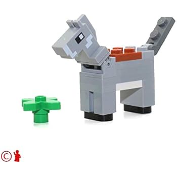 Amazon.com: LEGO MiniFigure - Max the Minecraft Donkey Animal (with ...