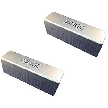 Amazon.com: NGC Plastic Storage Box for 20 Slab Coin Holders Two Pack ...