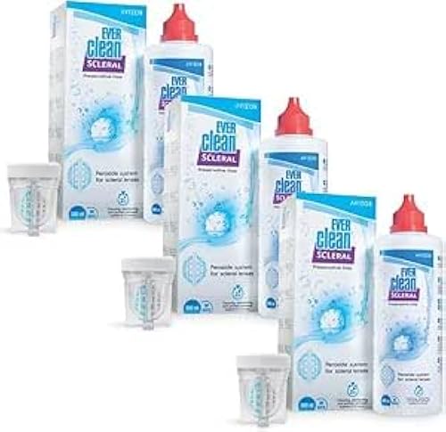 Contact Lens Solution - Avízor Ever Clean Scleral 3x300ml | Cleaning ...