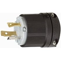 ELEGRP 30 Amp 125-Volt NEMA L5-30P Locking Plug, Industrial, 45% OFF
