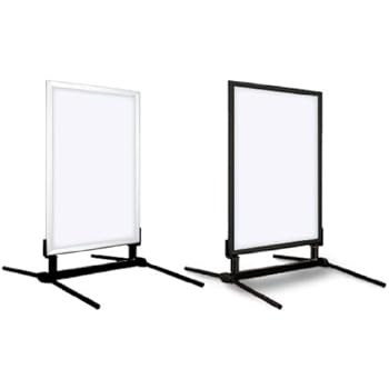 Amazon.com : MDI WindMaster Curb Sign Stand, Color=Silver : Business ...