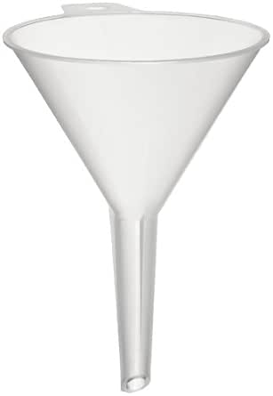 CapitolBrand CBV-V41994-CS Polypropylene Round Large Laboratory Funnel ...