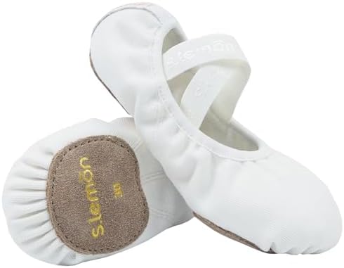 s.lemon Ballet Shoe,Stretch Canvas Split Sole Ballet Dance Shoe for ...