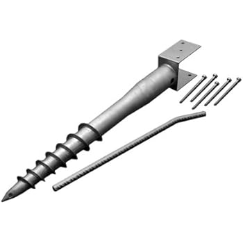 Liberty Hardware APANCHR-HSG-U Vortex Mailbox Ground Anchor, Green ...