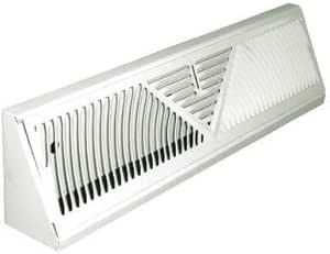 TruAire 18 in. Steel Brown Baseboard Diffuser Supply - - Amazon.com