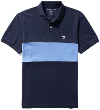 سعر American Eagle Men Color Block Polo Shirt XXL Navy فى مصر | بواسطة ...