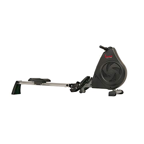Sunny Health & Fitness Air Magnetic Rowing Machine Rower with LCD ...