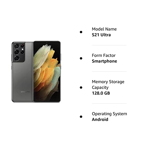 SAMSUNG Galaxy S21 Ultra G998U 5G | Fully Unlocked Android Smartphone ...