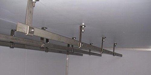 Airtech Meat Rail Set: 3M Meat Rail + 4 Hooks Kitchen Equipment For ...