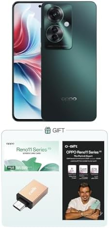سعر OPPO Reno11 F 5G Dual SIM Palm Green 8GB RAM 256GB 5G - Middle East Version With Gift ...