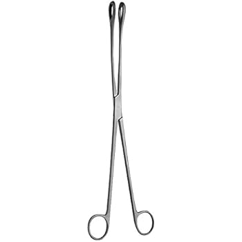 Amazon.com: V. Mueller GL5800 Kelly Placenta Forcep, Curved, Serrated ...