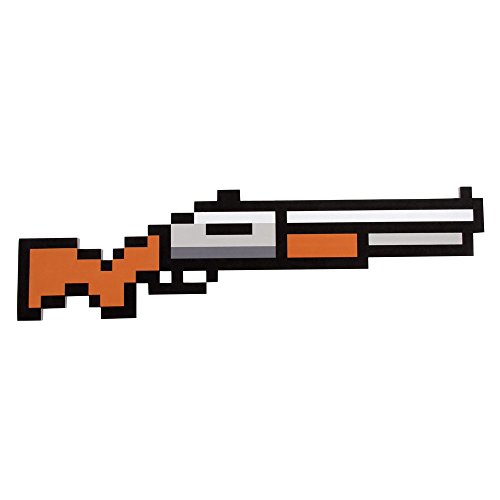 8 Bit Pixelated Deluxe Foam Shotgun Toy 48" Toys Games Toys Weapons