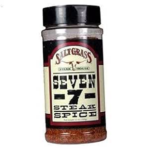 Amazon.com : Saltgrass Seven -7- Steak Spice, 12 Ounces : Meat ...
