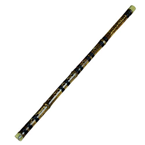 Guanso Dizi Bamboo Flute Single Section 6 Years Bitter Bamboo Black ...