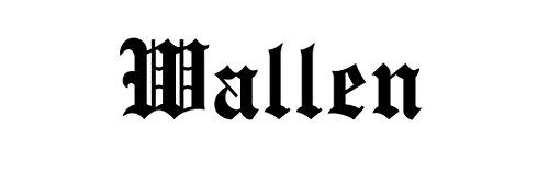 Wallen Family Sticker Decal Bumper Window Laptop Old English - Import ...