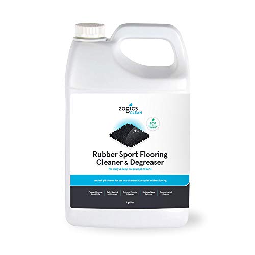 Zogics Rubber Flooring Cleaner and Degreaser – Cleaner Concentrate and ...
