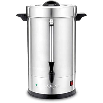 Amazon.com | Shabbat Automatic Coffee Urn 50 Cups - Stainless Steel Hot ...