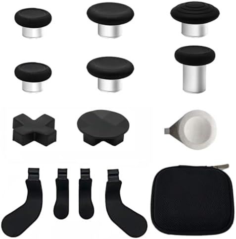 E-MOD Gaming 13 in 1 Metal Thumbsticks, D-Pads and Paddles with Tools ...