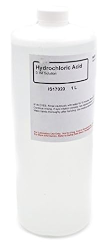 Innovating Science 0.1M Hydrochloric Acid, 1L Excellent for Chemistry ...