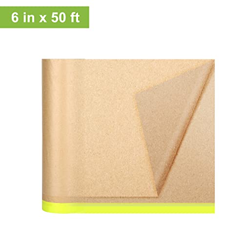 Paint Masking Paper with Adhesive - Painters Paper Roll, Tape and Drape ...