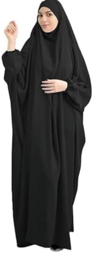 The Abaya Fashion Hooded Jilbab for Muslim Women Abaya Maxi Kaftan Farasha Gown Dress - Arabic ...