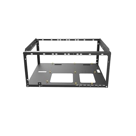 Mua Egowz DIY Computer Case PC Frame Desktop Chassis Stackable Rack ...