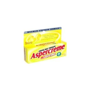 Amazon.com: Aspercreme Pain Relieving Creme With Lidocaine, 4.7 Ounce ...