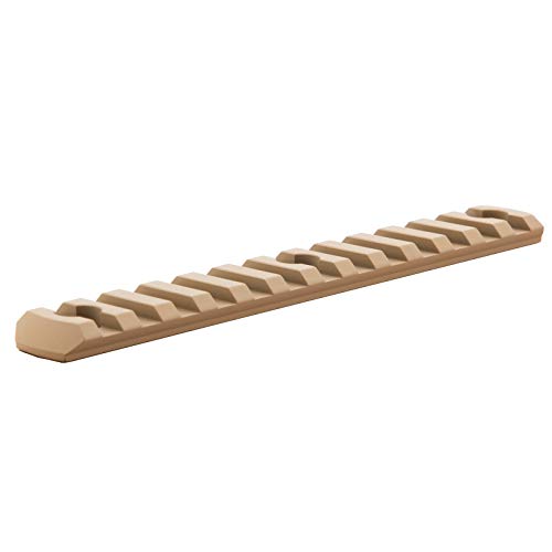 TuFok Mlok Picatinny Rail Aluminum - Low Profile Tan Picatinny Rail ...