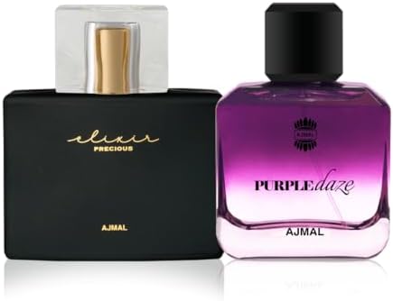 Ajmal Perfumes Elixir Precious EDP 100ml & Purple Daze - Refined Scent ...