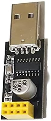 RedTagCanada ESP01 Programmer Adapter UART GPIO0 ESP-01 Adapter ESP8266 CH340G USB to ESP8266 ...