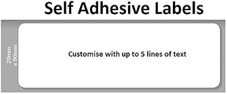 Custom Printed Self Adhesive Address Labels (50): Amazon.co.uk: Office ...