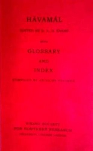 Havamal with Glossary and Index 1986 (Viking Society for Northern ...