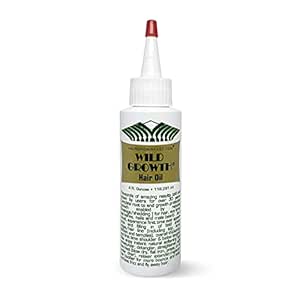 Amazon.com : Wild Growth Hair Oil - 4oz/118.291ml by Wild Growth ...