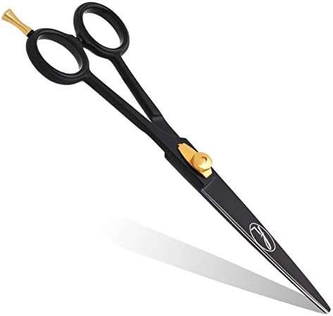Professional Hairdressing Scissors 7 with Gold Dial Spring Screw & Hook ...