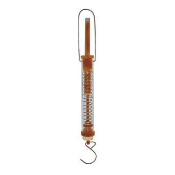 Tubular Spring Scale - Grams/Newtons: 1000g 10N Brown - Karter ...