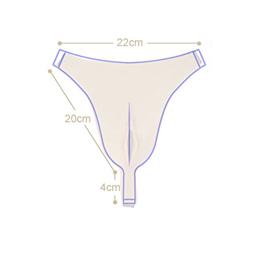 Showher Fake Vagina Underwear Silicone Labia Gaff Panties for ...