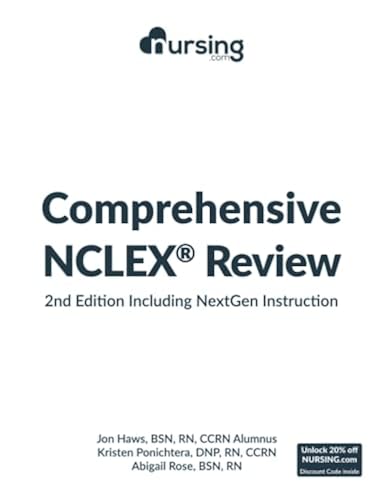 NURSING.com Comprehensive NCLEX® Review Book: Includes NextGen Content ...