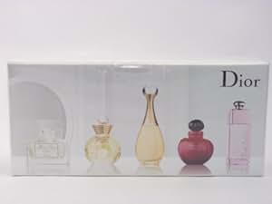 Amazon.com : Christian Dior Les Parfums Miniature Collection 5 Piece ...