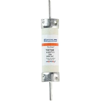 Bussmann FRN-R-70 70 Amp Fusetron Dual Element Time-Delay Current ...