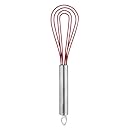 Amazon.com: Cuisipro 10-Inch Silicone Flat Whisk, Red: Kitchen & Dining