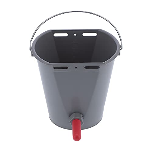 Calf Feed Bucket, Milk Feed Bucket Calf Feed Pail 8L Cow Feeder Bucket ...