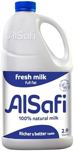 Al Safi Full Fat Fresh Milk, 2.9 Liter price in Saudi Arabia | Amazon ...
