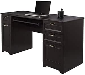 Amazon.com: Realspace Magellan Collection 59"W Manager's Desk, Espresso ...