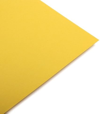 A3 Printer Paper Bright Yellow Coloured 80GSM Pack Size : 24 Sheets ...