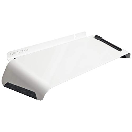 FluidStance Slope Desktop Dry Erase Computer to-Do Board, Dry Erase ...