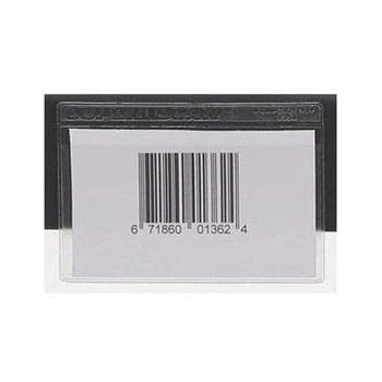 Amazon.com : 4" x 6" Label Holders, Clear, Self Adhesive - Top Load, 50 ...