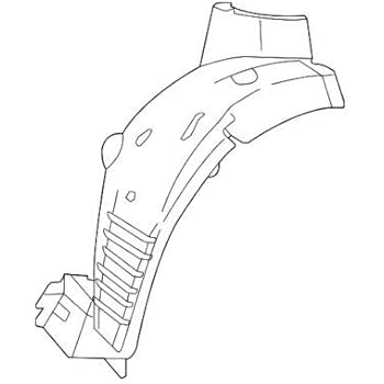 Amazon.com: MERCEDES-BENZ 2046906030 GENUINE OEM FENDER LINER: Automotive