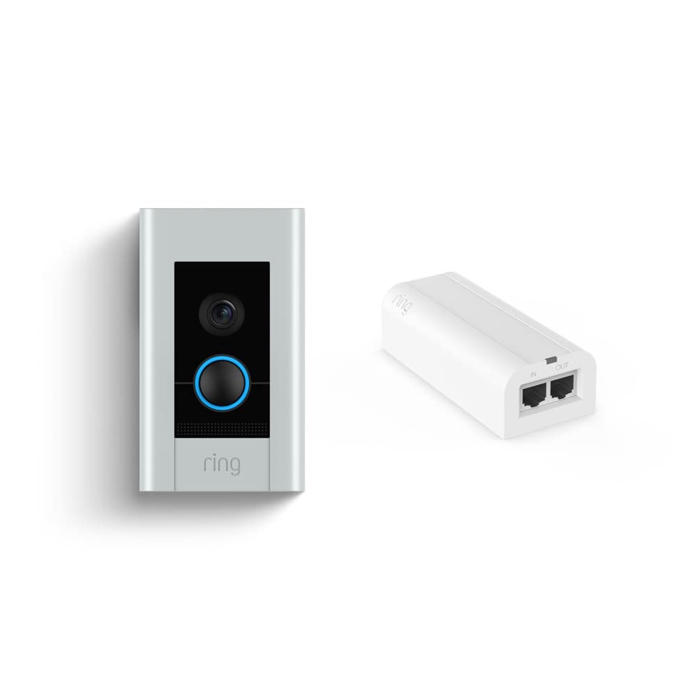 Mua Ring Video Doorbell Elite with Ring PoE Adapter (2nd Gen) - White ...
